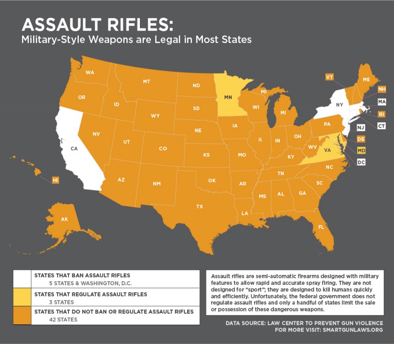 Is It Legal To Own An Assault Rifle In The United States at Shanna ...